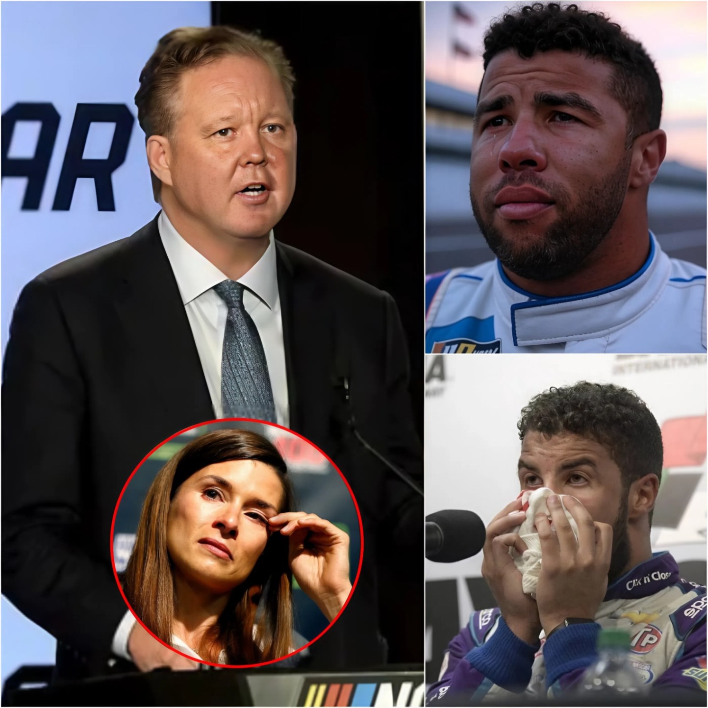Bubba Wallace demanded that NASCAR fire Kyle Larson and Danica Patrick ...