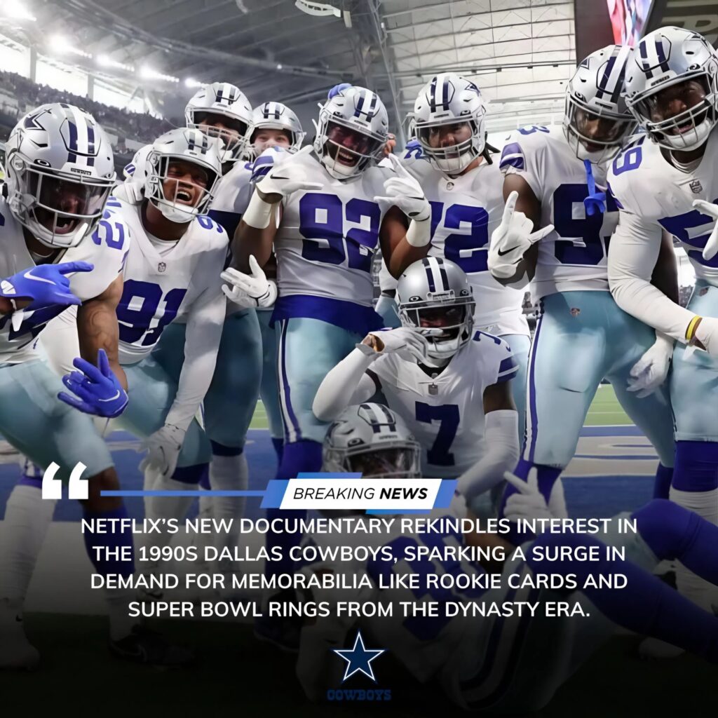 Reliving the Glory: 1990s Dallas Cowboys Collectibles Take Center Stage ...