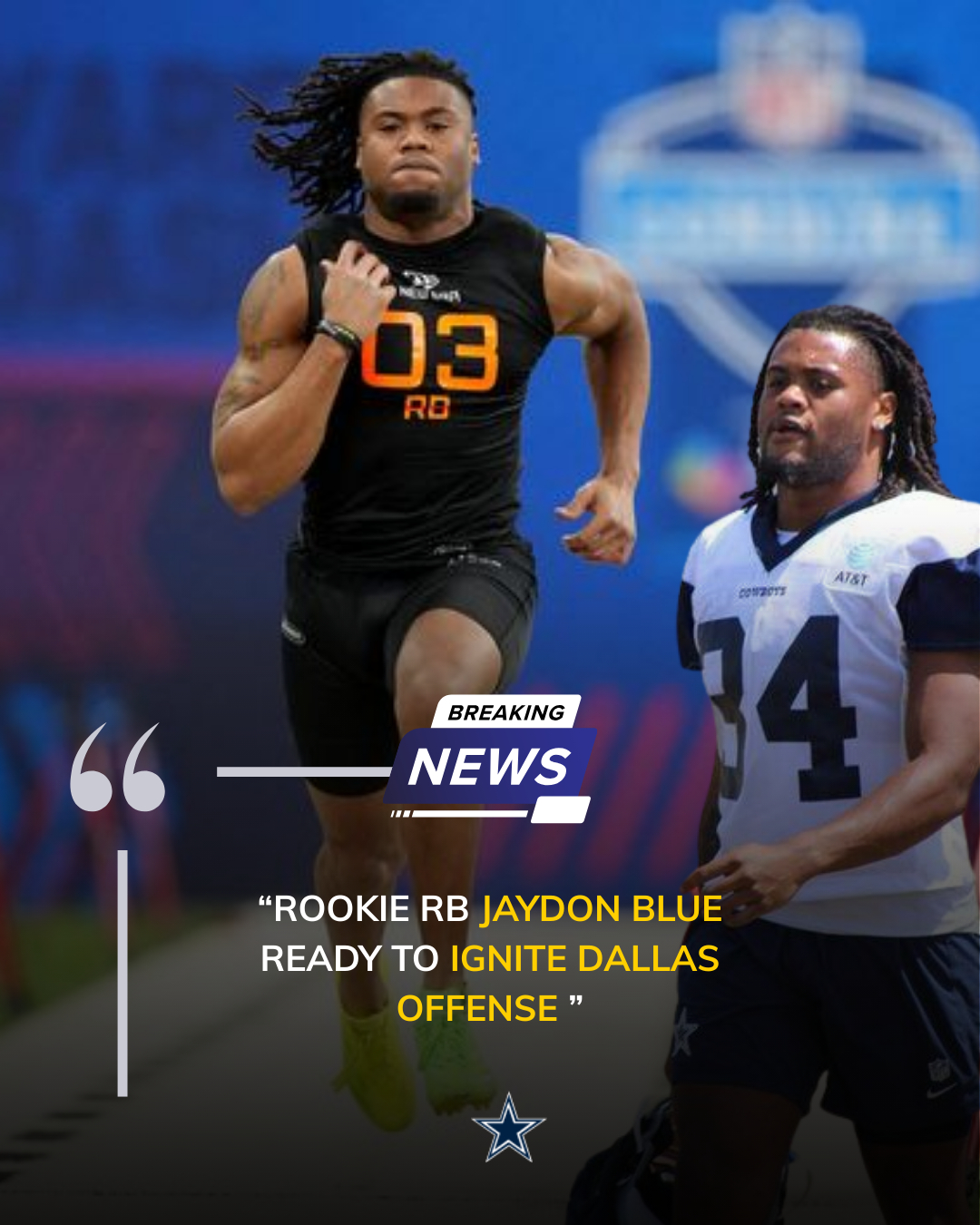 Rookie RB Jaydon Blue Ready to Ignite Dallas Offense – USA HOTNEWS °¹°