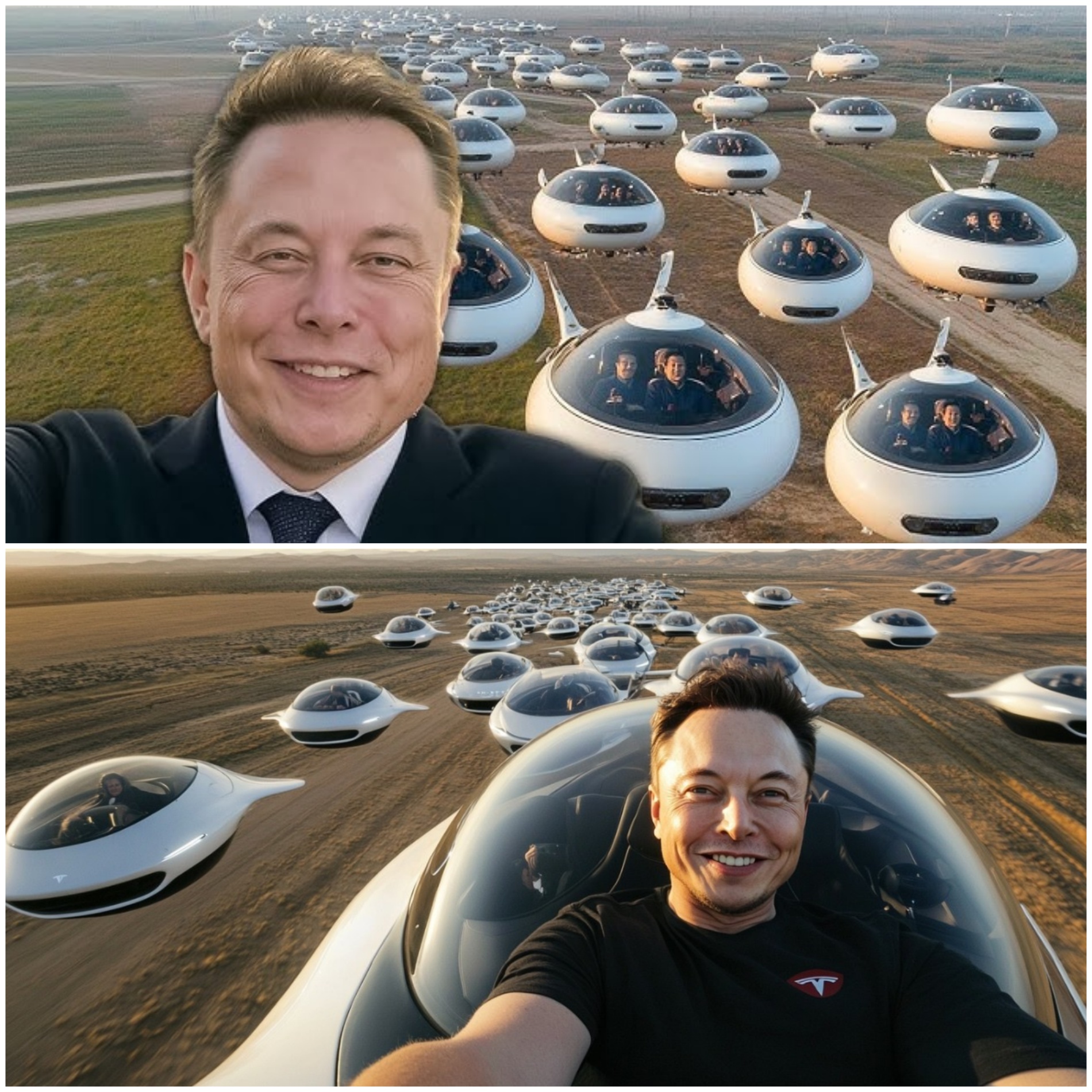 Elon Musk UNVEILS Tesla’s First Flying Car! In a jaw-dropping reveal ...