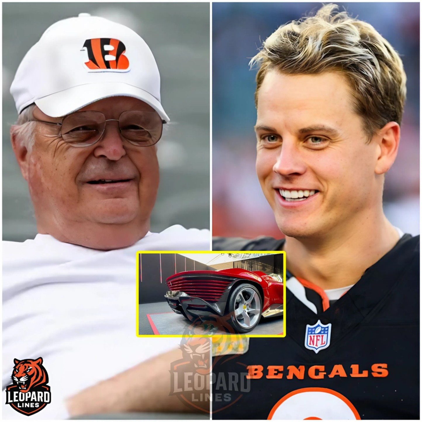 Cincinnati Bengals CEO Mike Brown surprised Joe Burrow after a close ...