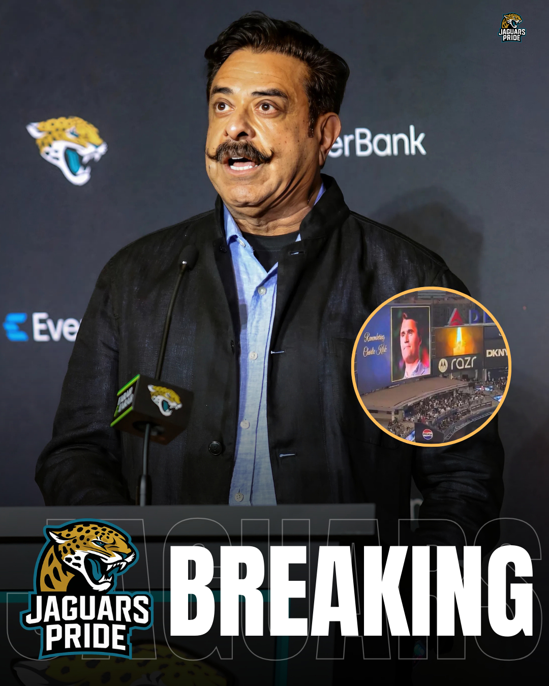 BREAKING: Jacksonville Jaguars owner Shad Khan has called on the NFL to ...