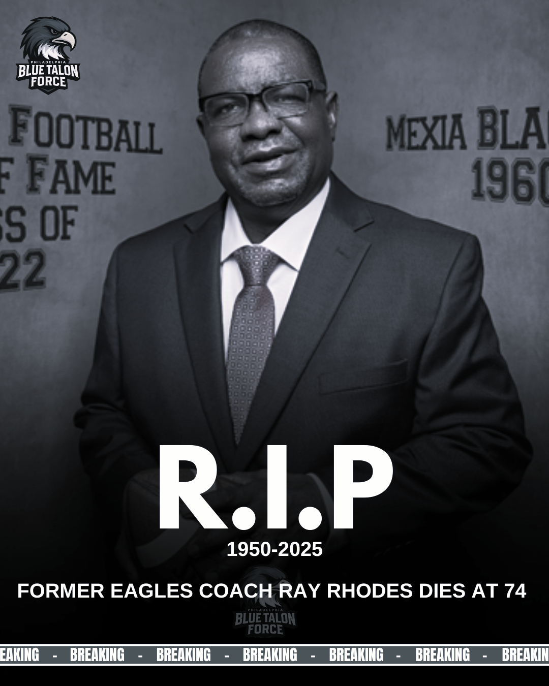 REST IN PEACE: Former Eagles Coach Ray Rhodes Dies at 74 While Watching ...