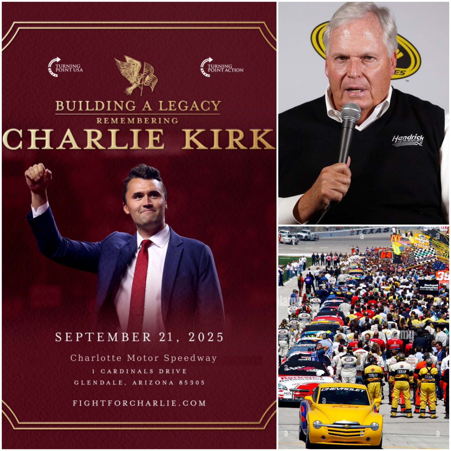 RACING FOR CHARLIE: Rick Hendrick’s NASCAR Tribute Concert Becomes a ...