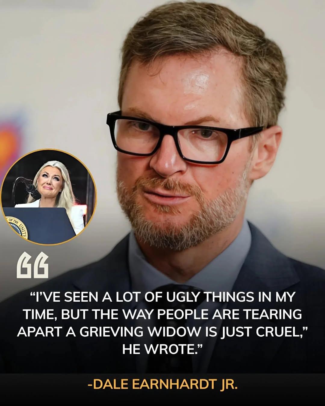 Dale Earnhardt Jr. Defends Erika Kirk After Widow’s Shocking ...