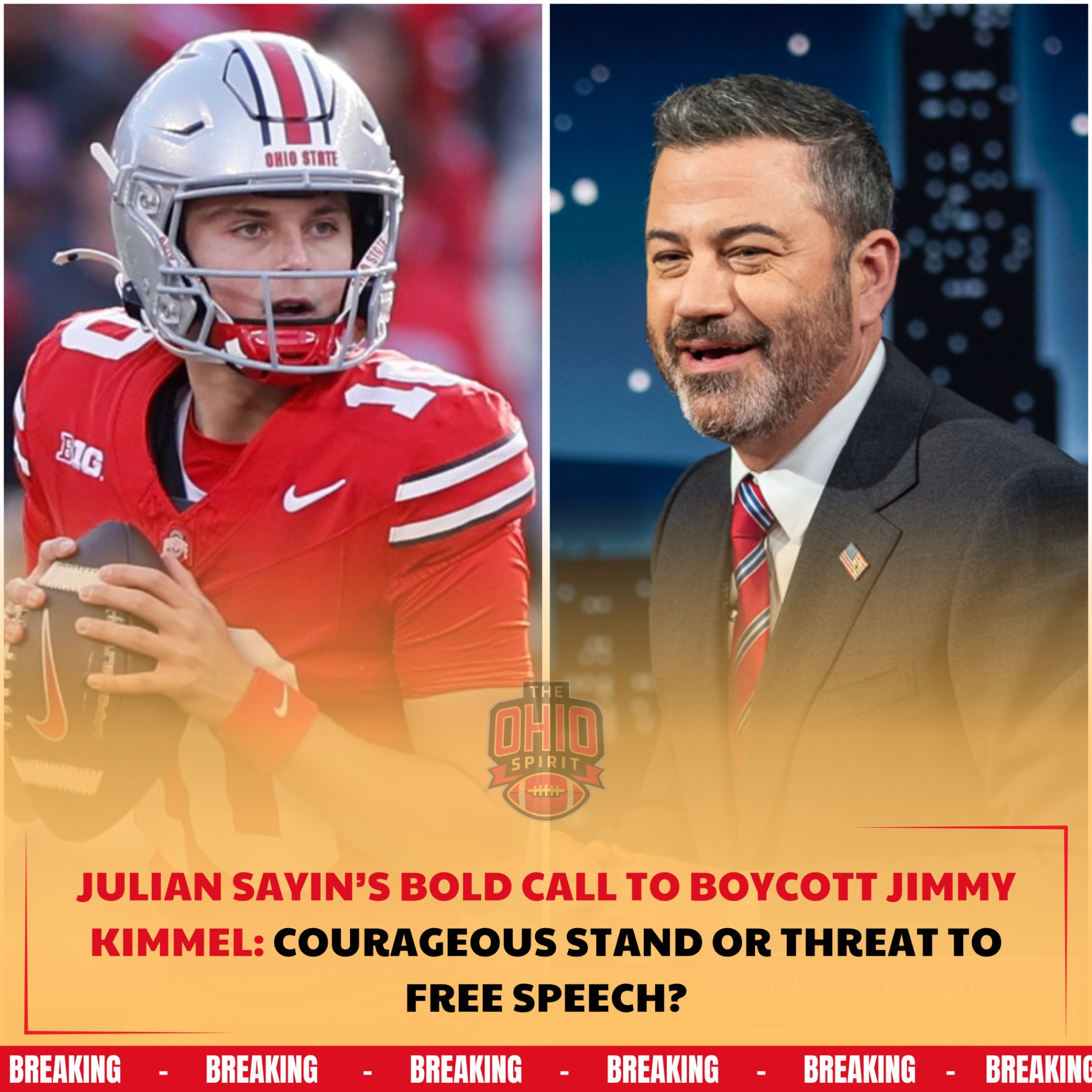 BREAKING NEWS: Julian Sayin’s Bold Call to Boycott Jimmy Kimmel ...