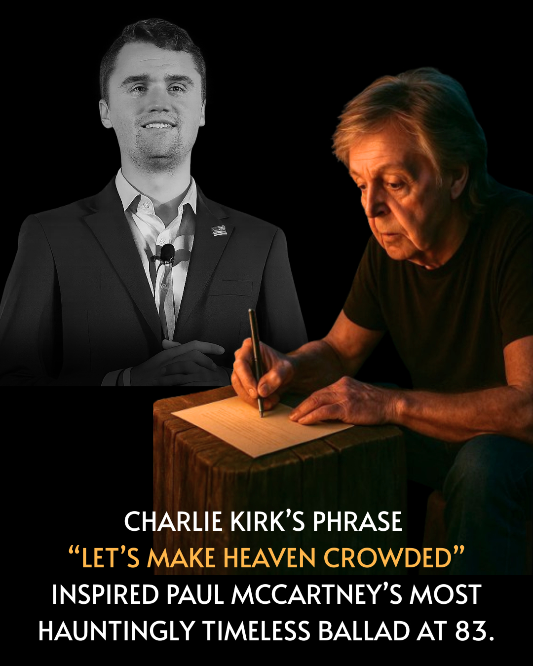 Paul McCartney at 83 Unveils a Haunting New Ballad Inspired by Charlie ...