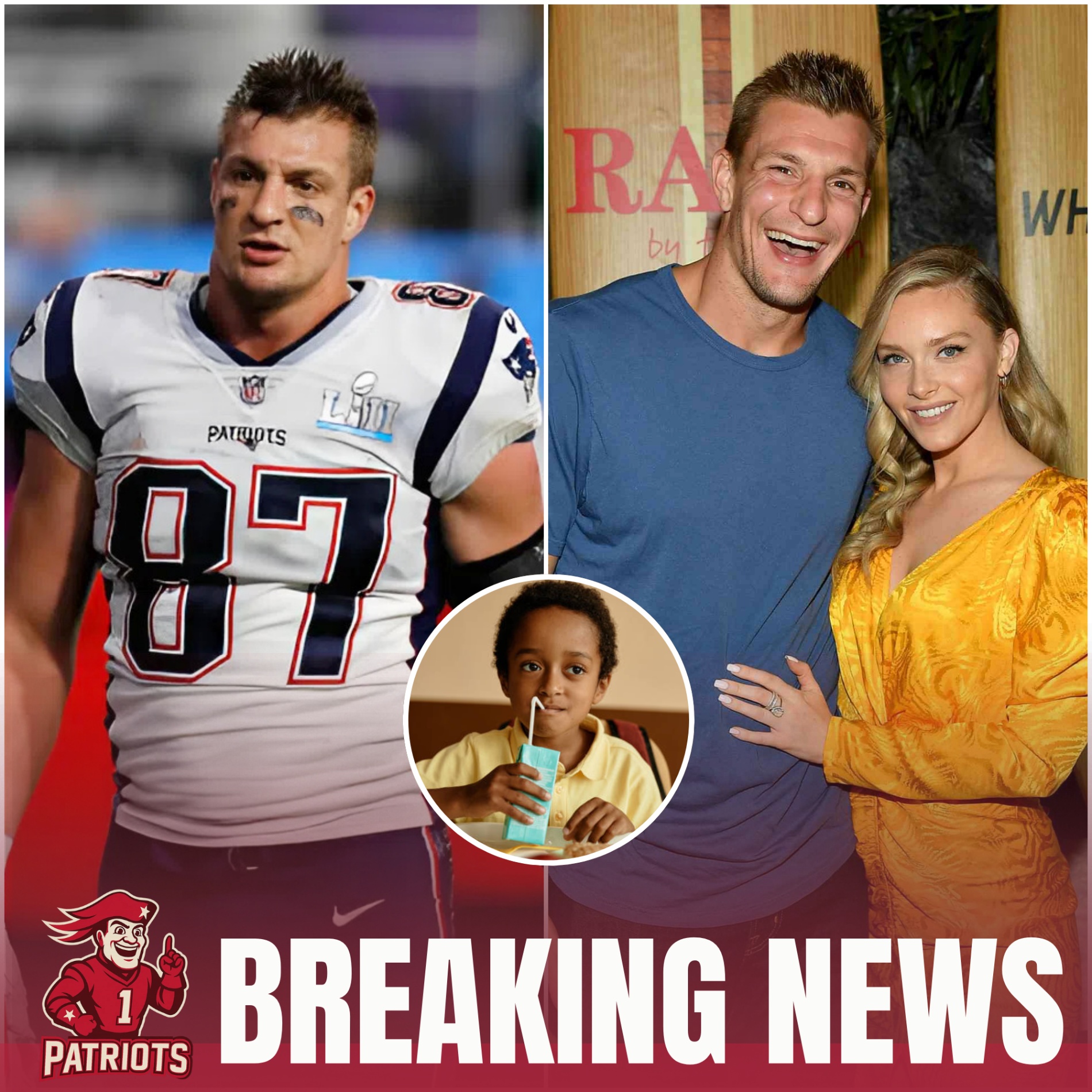 BREAKING: Patriots legend Rob Gronkowski and girlfriend Camille Kostek ...