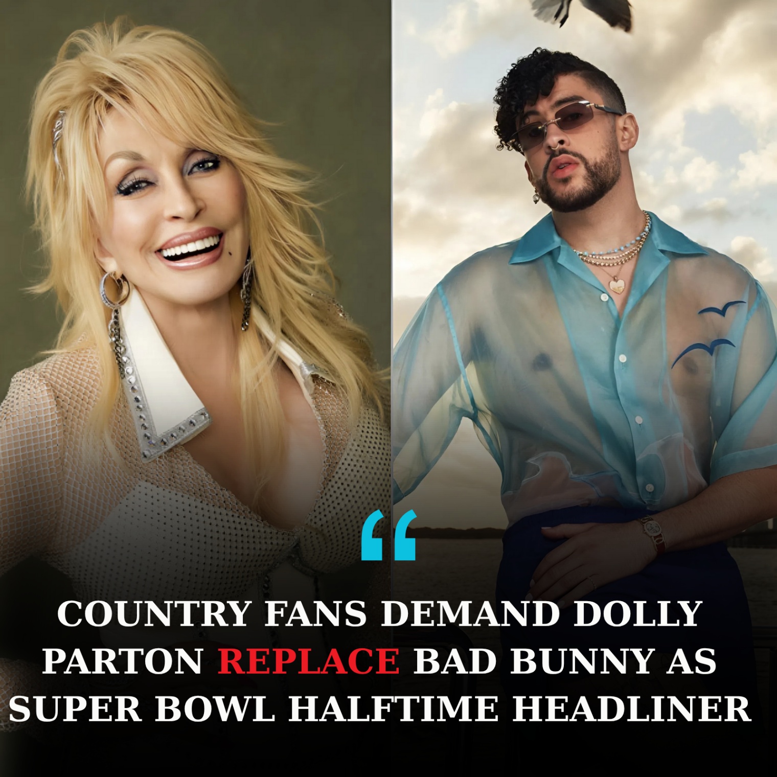 FANS CALL FOR DOLLY PARTON TO HEADLINE SUPER BOWL HALFTIME SHOW: A DEEP ...