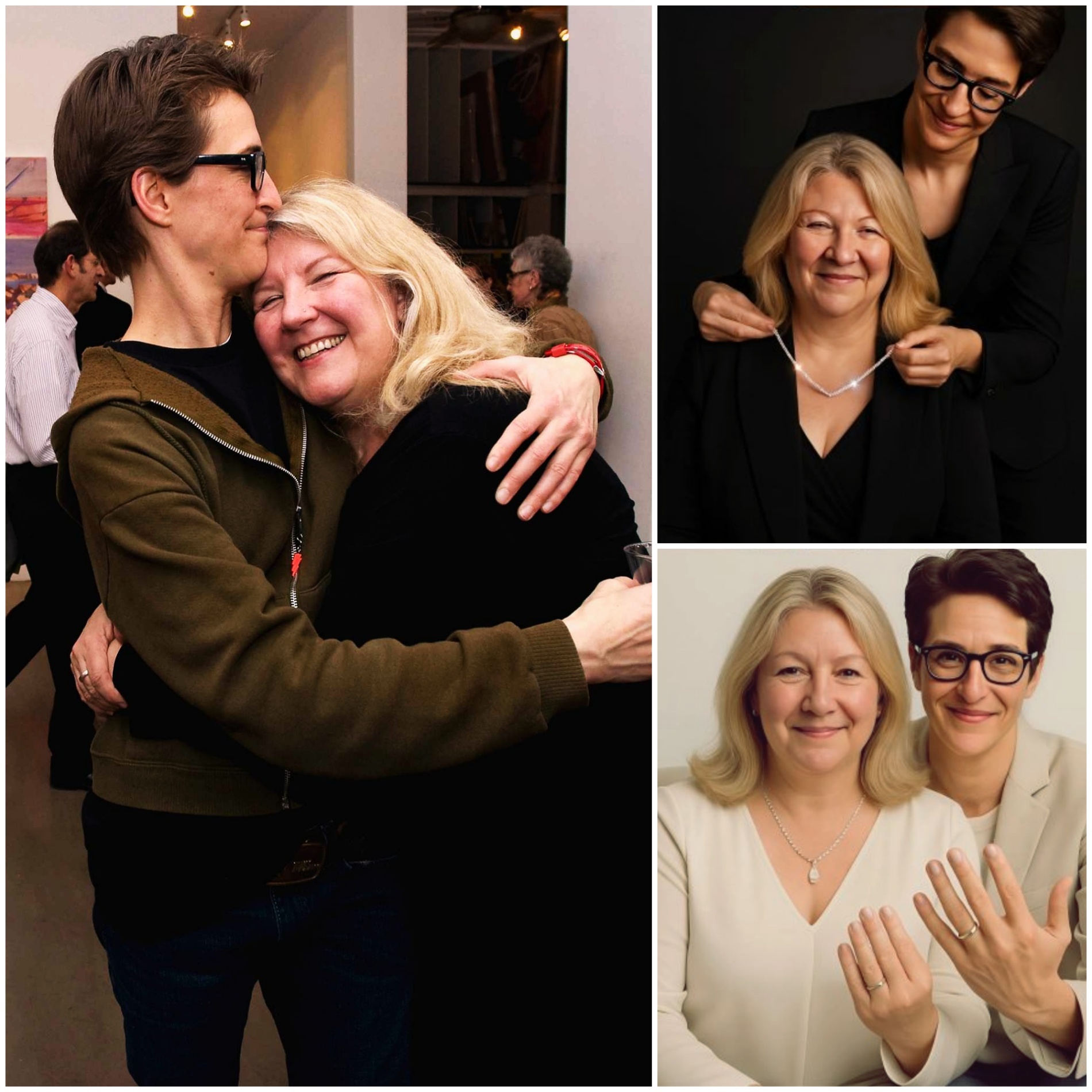 “We’ve reached the age to do this together” — Rachel Maddow marks a ...