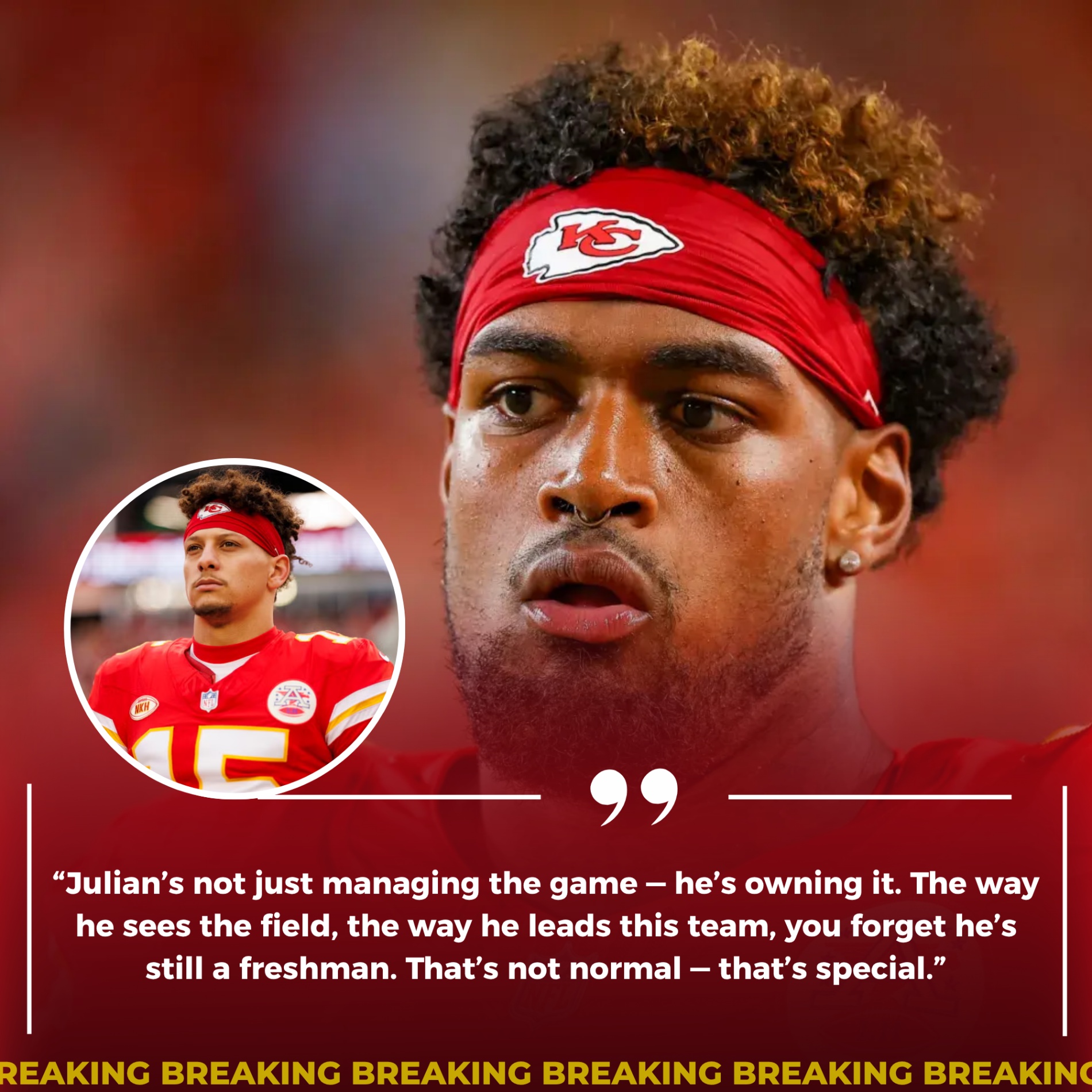 CLASS ACT: Patrick Mahomes Quietly Helped Josh Simmons Through His ...