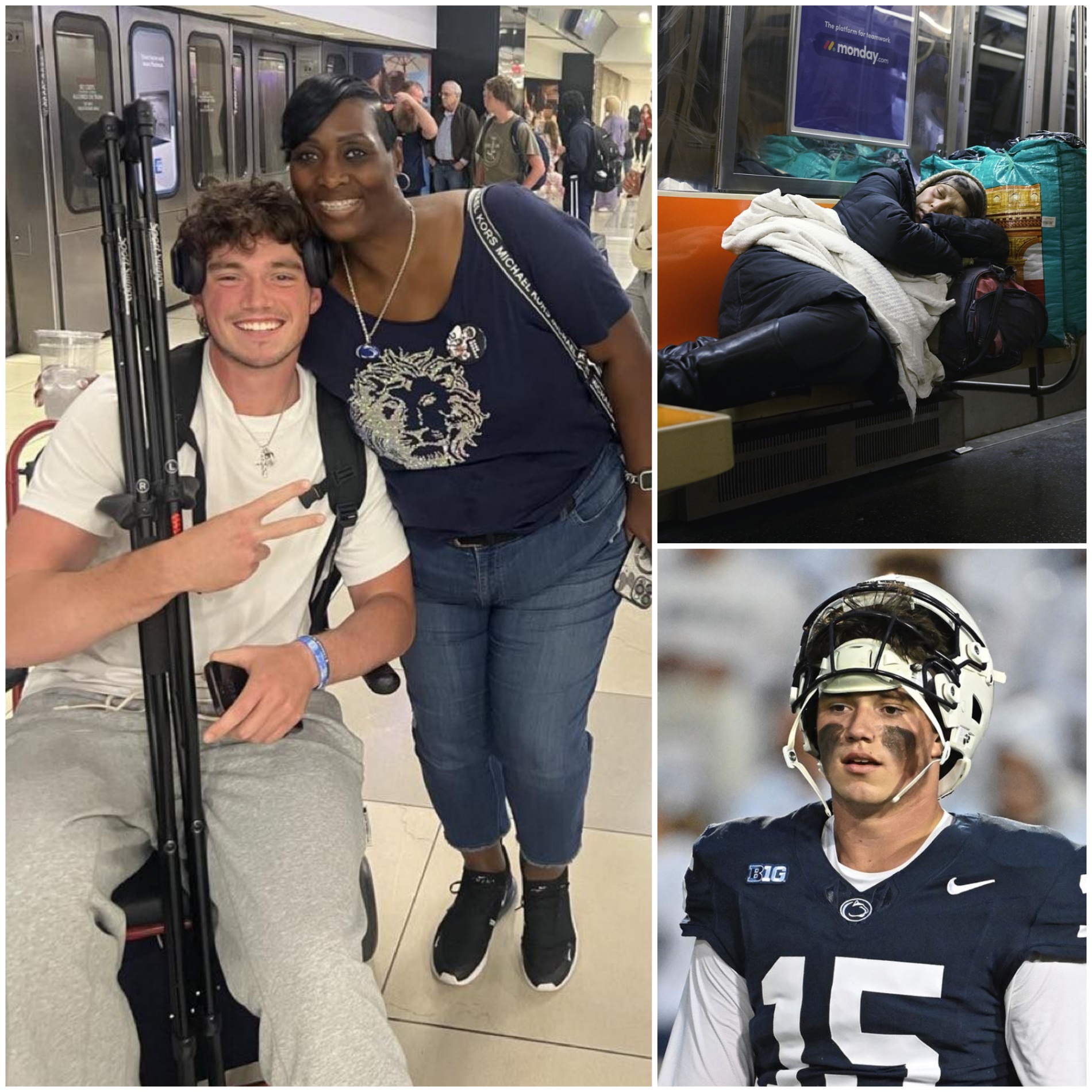 💙 The Little-Known Story Behind Drew Allar’s Photo at the Subway ...