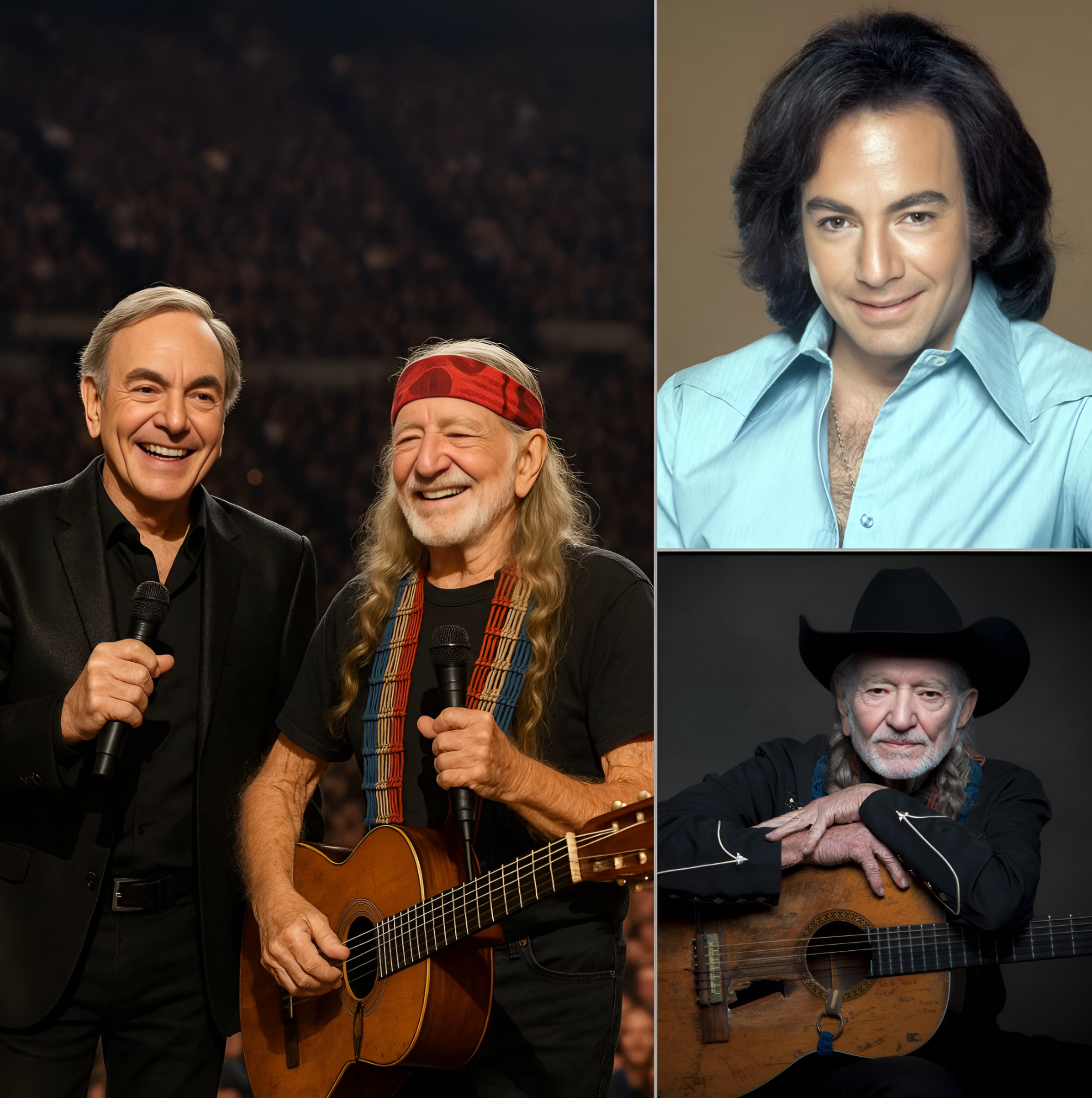 THE NIGHT TWO ICONS TURNED QUIET INTO MAGIC: When Willie Nelson Lifted ...