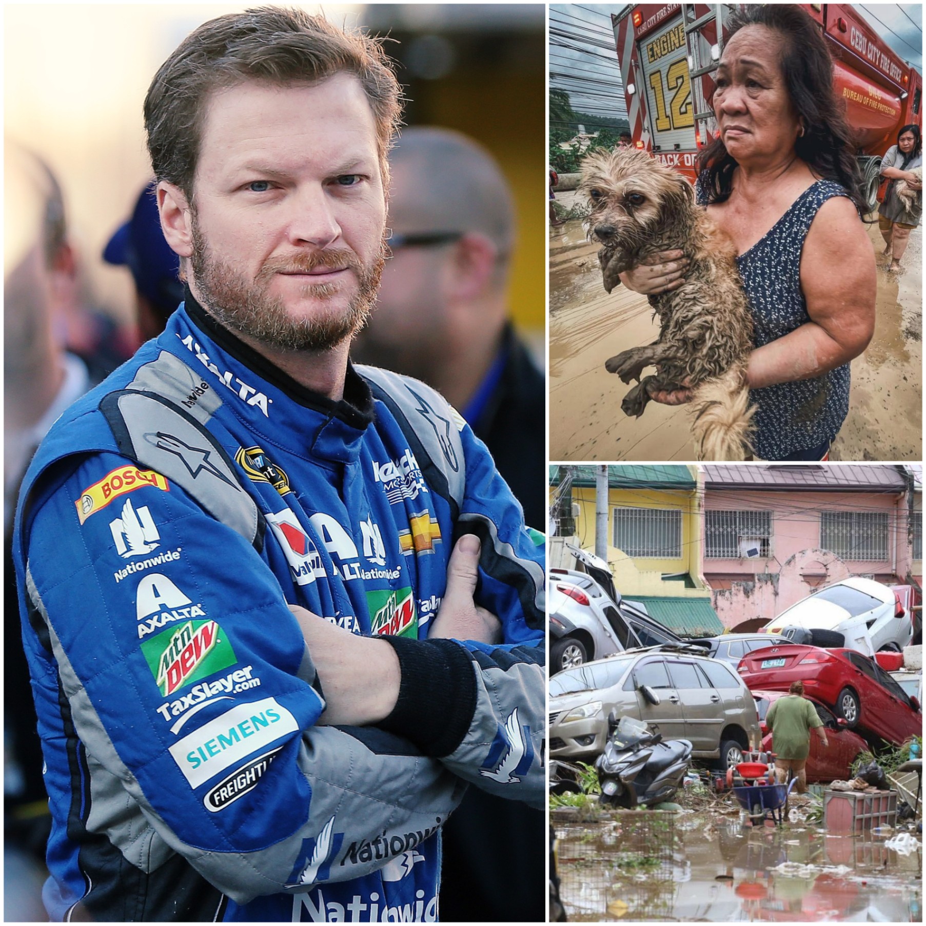 DALE JR.’S RACE AGAINST DEVASTATION: HEROES ON AND OFF THE TRACK 🏁 ...
