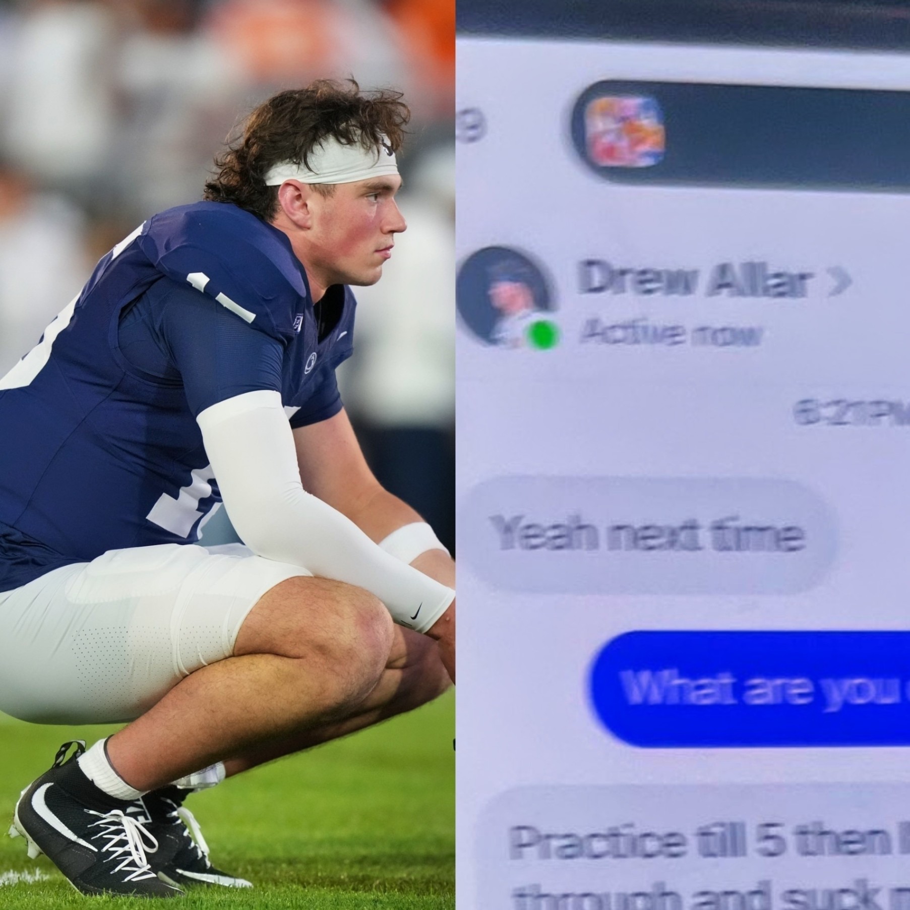 Penn State QB Drew Allar’s “Freaky” Snapchat Messages Have Allegedly Been Exposed, And Let’s ...