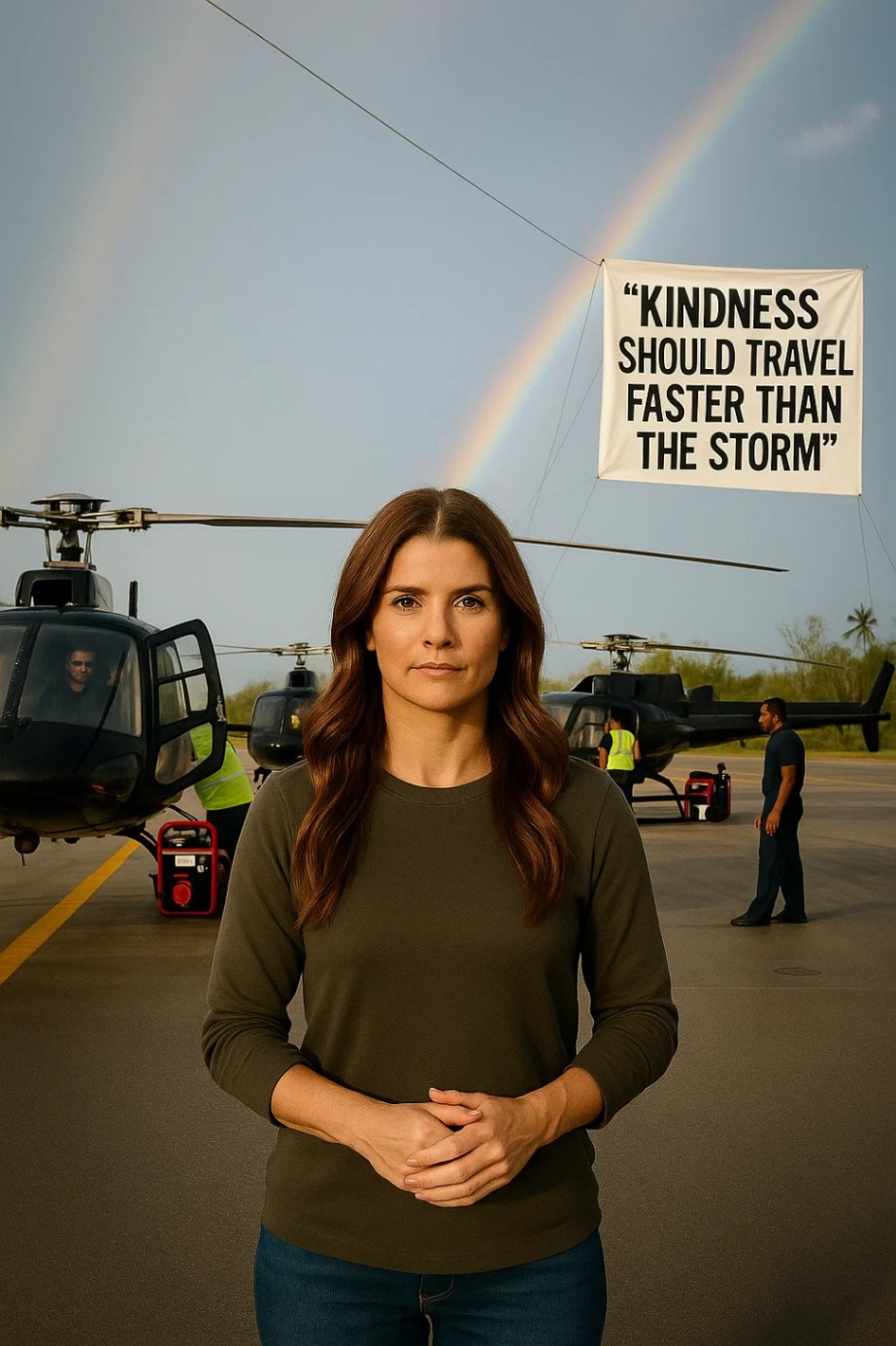 “Kindness Should Travel Faster Than the Storm”: Danica Patrick’s Mission of Hope Brings Light to ...