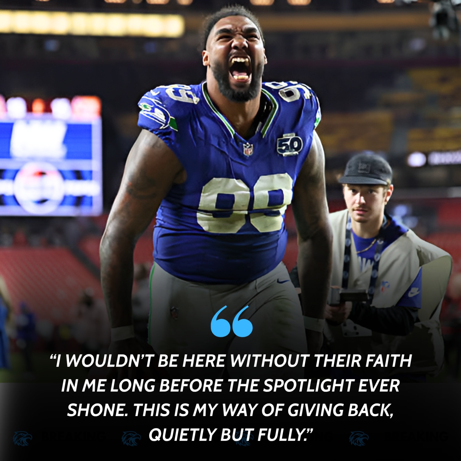 Leonard Williams Quietly Repays Lifelong Friend with $10,000 Monthly ...