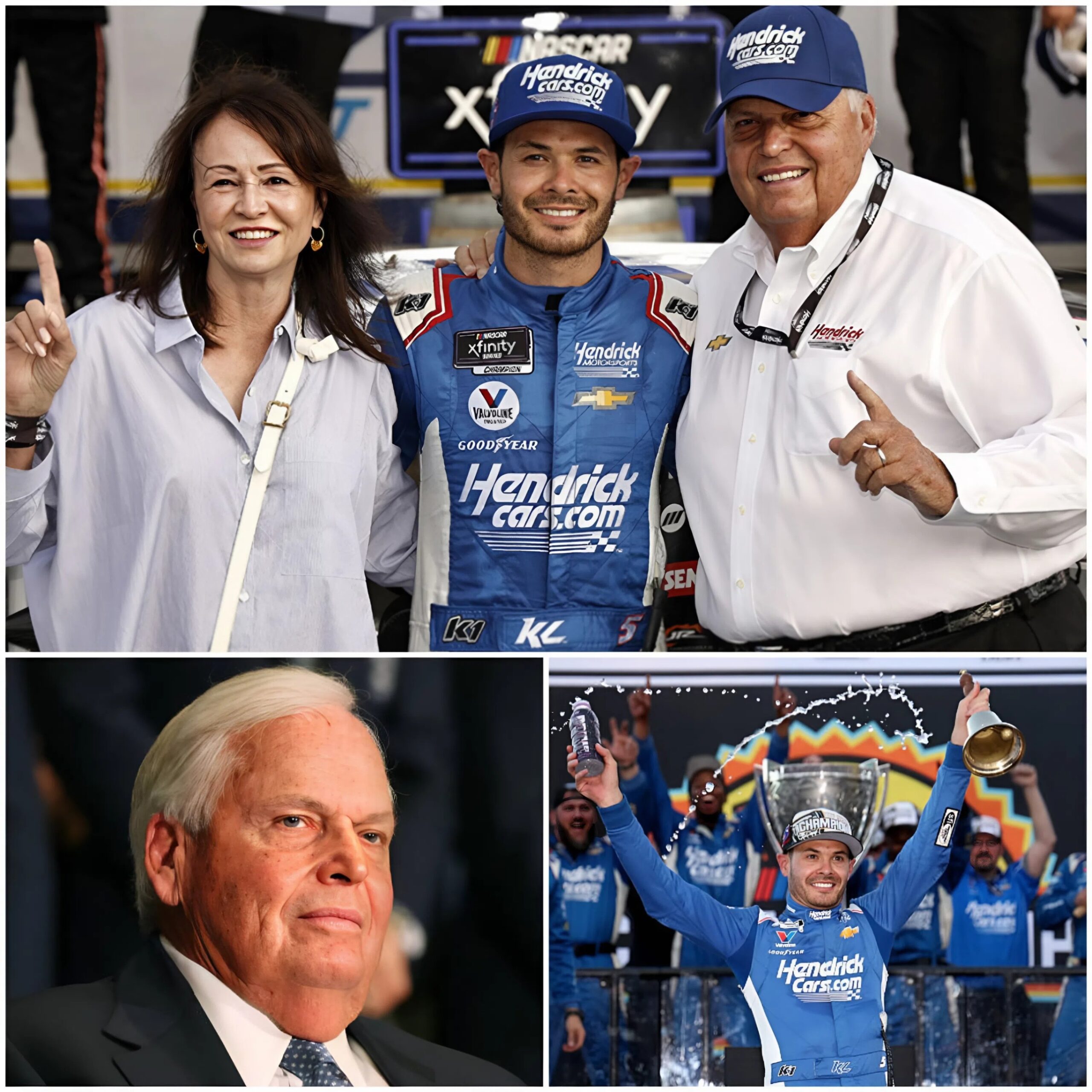 BREAKING NEWS: Rick Hendrick Breaks Down in Tears After Kyle Larson’s ...