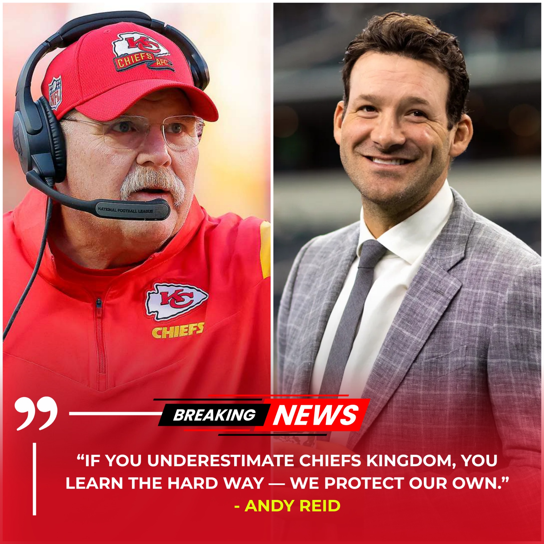 CBS Drops Tony Romo From Chiefs Games After Viral Backlash Over Alleged ...