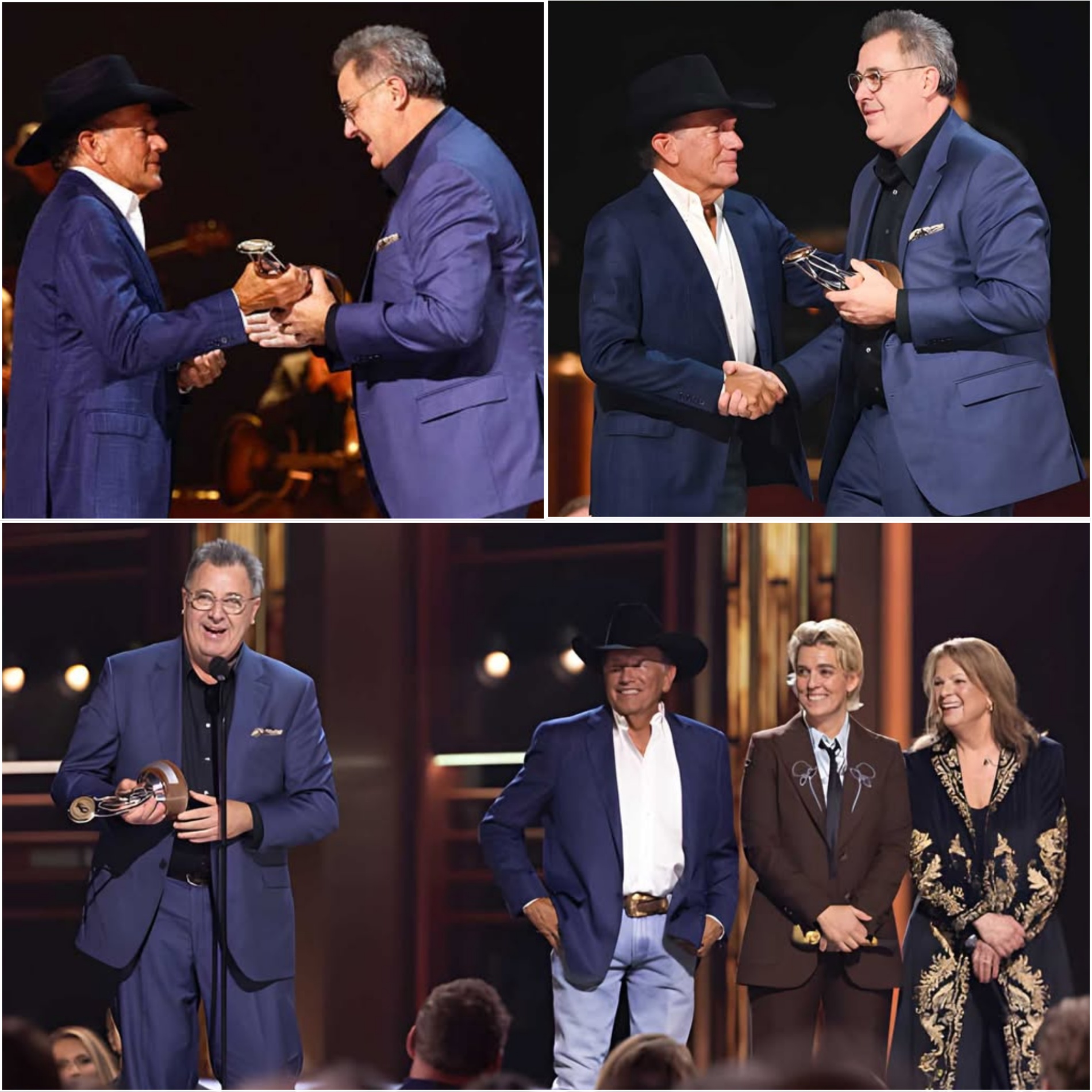 George Strait Makes Surprise Appearance at the 2025 CMA Awards to Honor ...