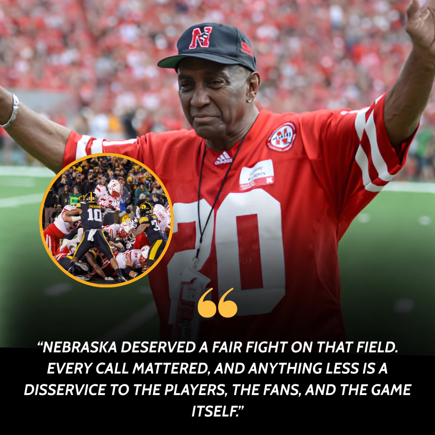 Johnny Rodgers Calls Out Controversial Officiating After Nebraska’s ...