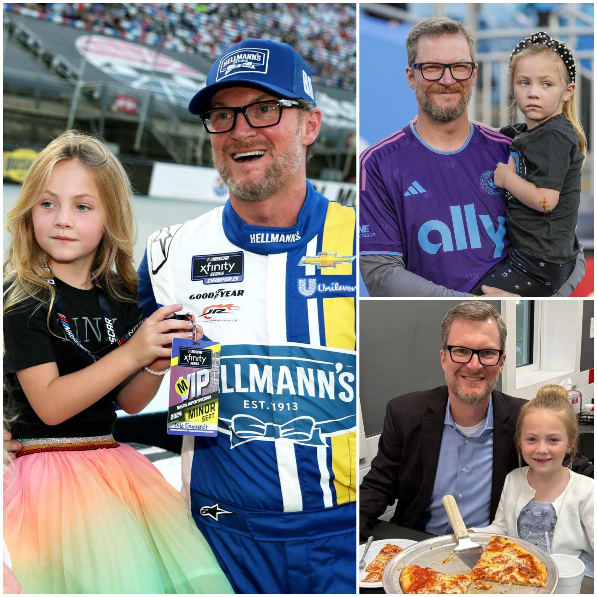 Dale Earnhardt Jr. and his little princess are getting ready for their ...