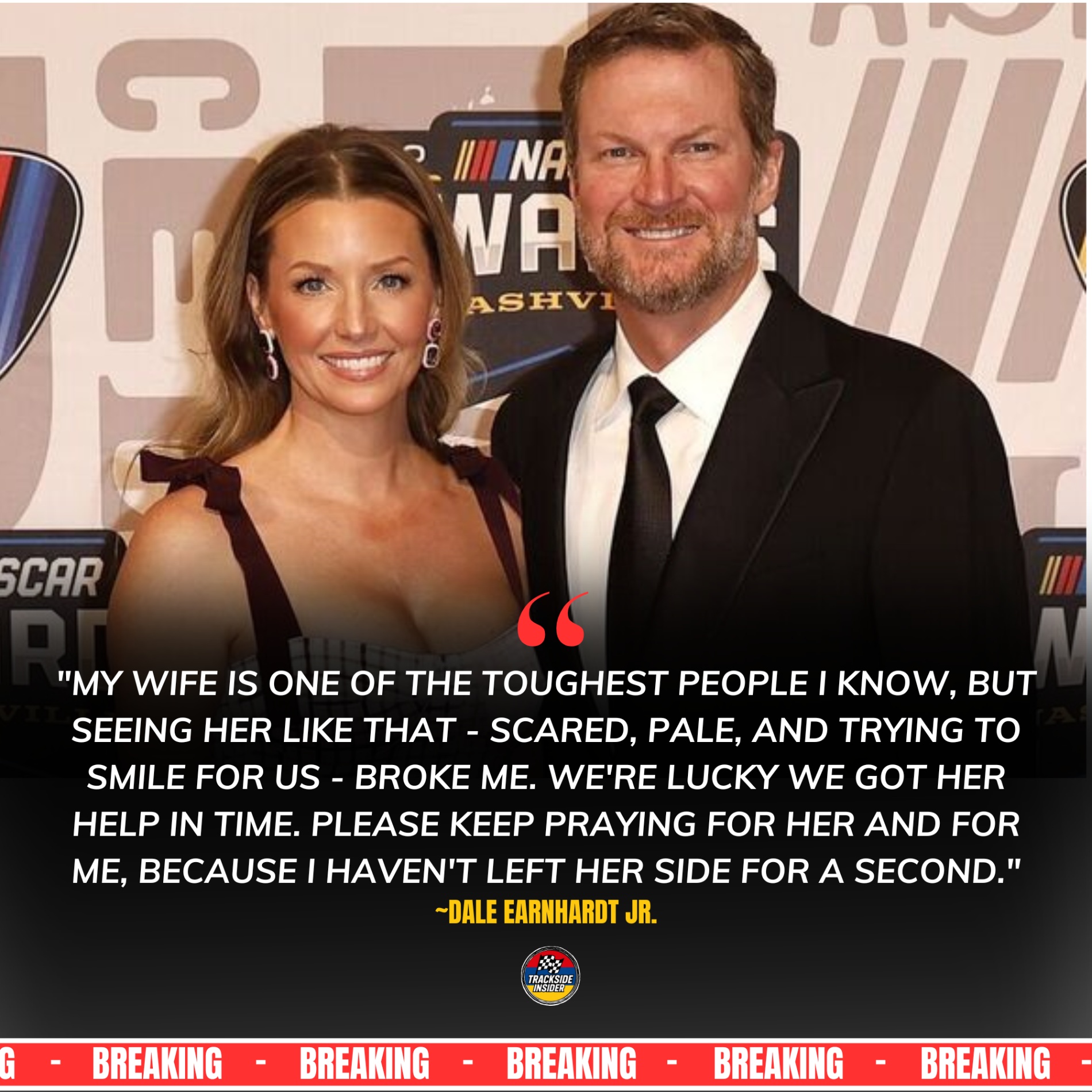 Dale Earnhardt Jr. Shares Emotional Update on His Wife After Sudden ...