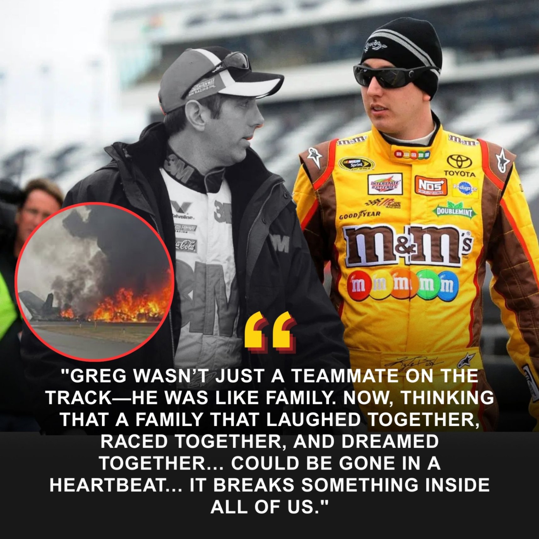 Kyle Busch Speaks Out as NASCAR Awaits Answers in Greg Biffle Plane ...