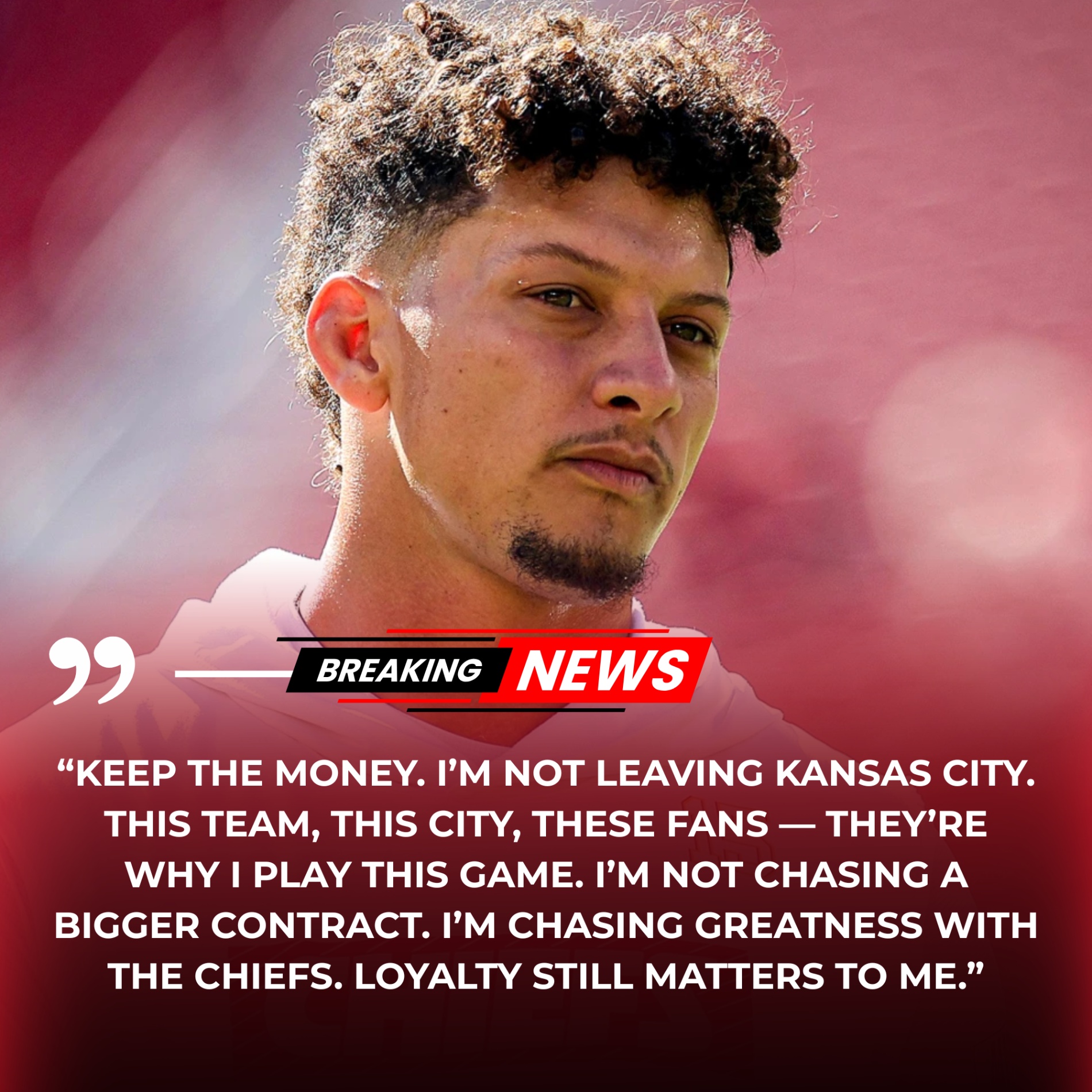 🔥 BREAKING: Patrick Mahomes Chooses Loyalty Over $150 Million — Why ...