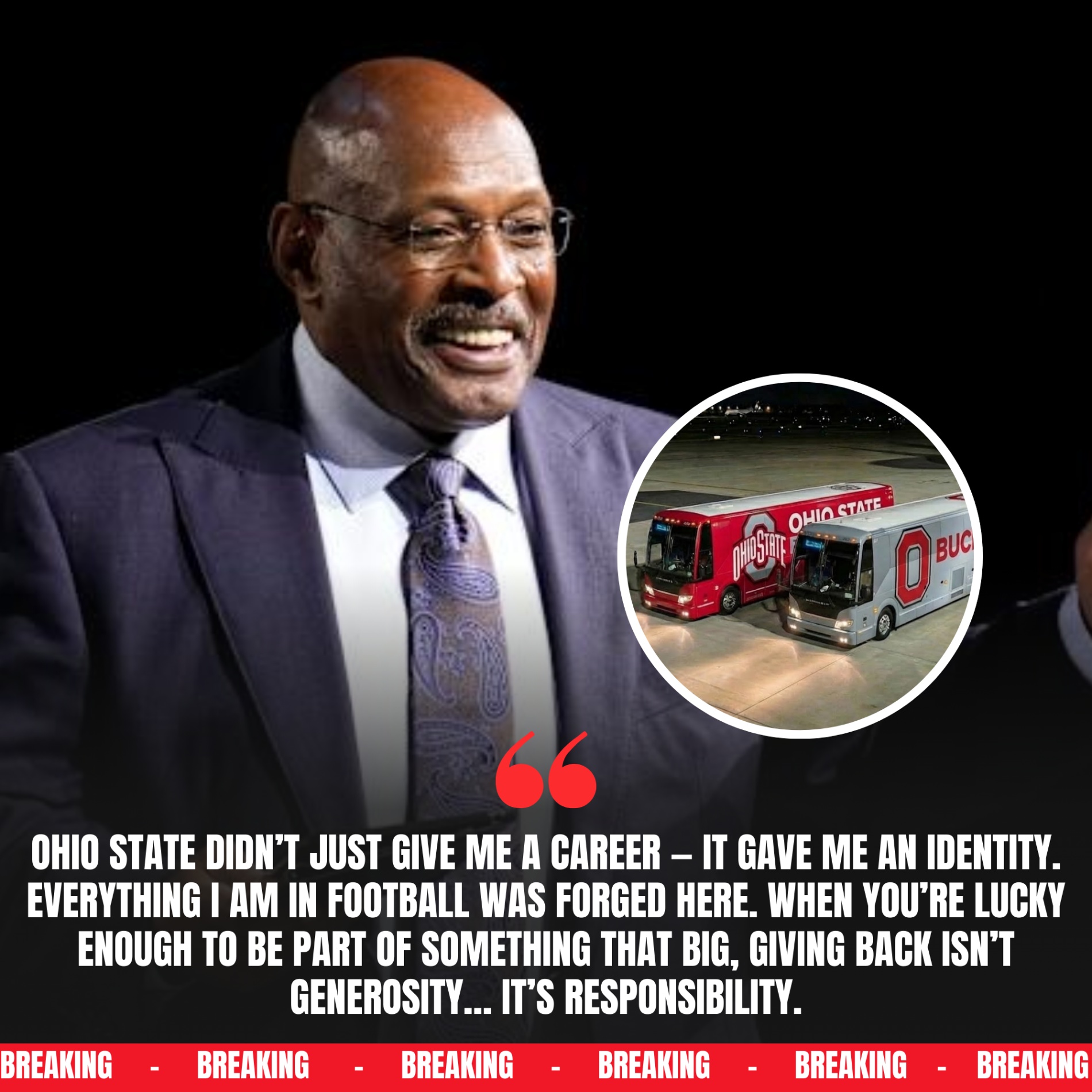 BREAKINGNEWS ARCHIE GRIFFIN returns to COLUMBUS with a gift that ...