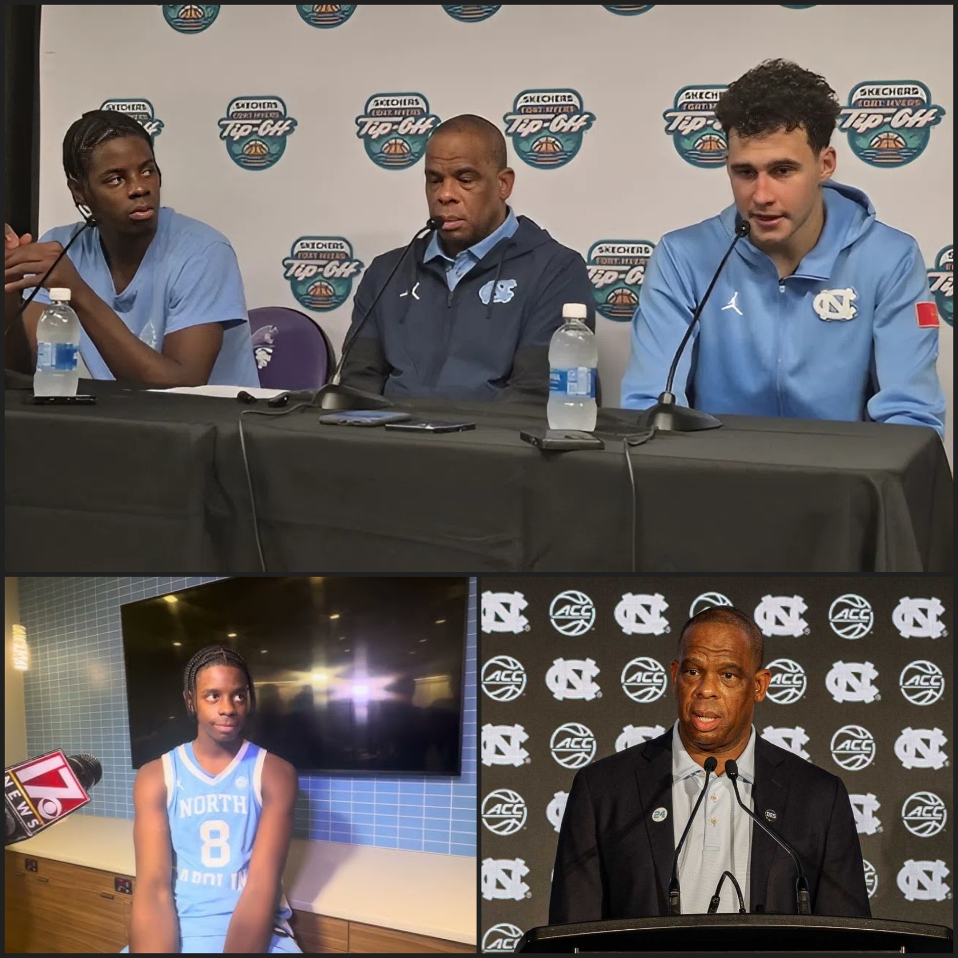 LATEST NEWS: Head coach Hubert Davis speaks out in defense of his ...