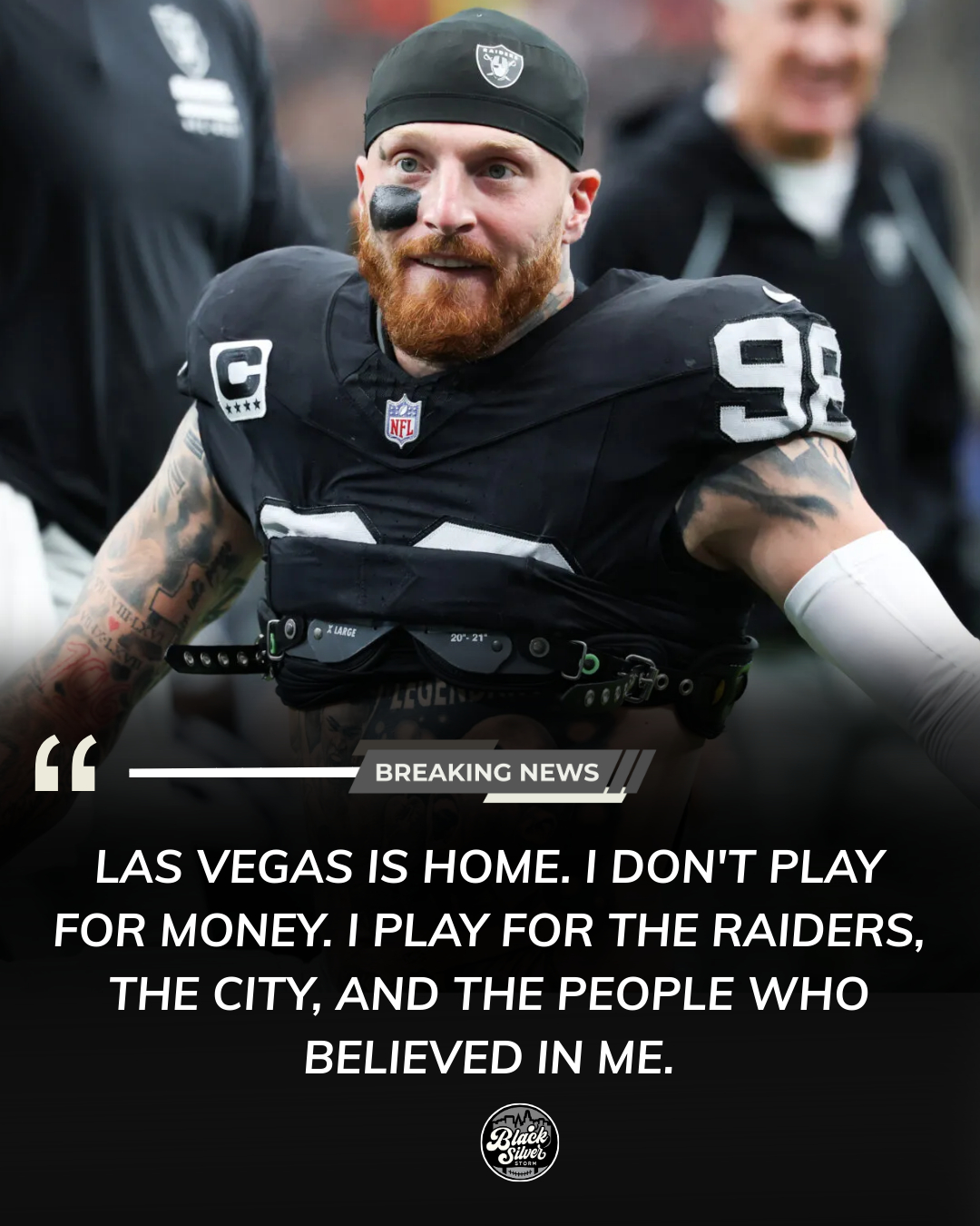 Maxx Crosby Offers Pay Cut to Stay with Raiders — What the Team Told ...