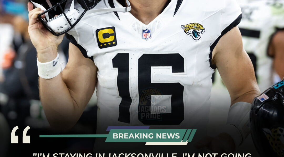 “Trevor Lawrence stays in Jacksonville, signs $35M deal after Titans ...