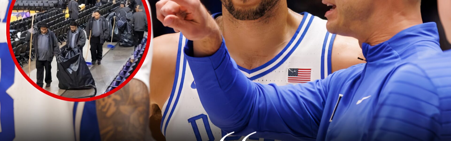 Duke Blue Devils Give Back: Players Volunteer to Clean Cameron Indoor ...