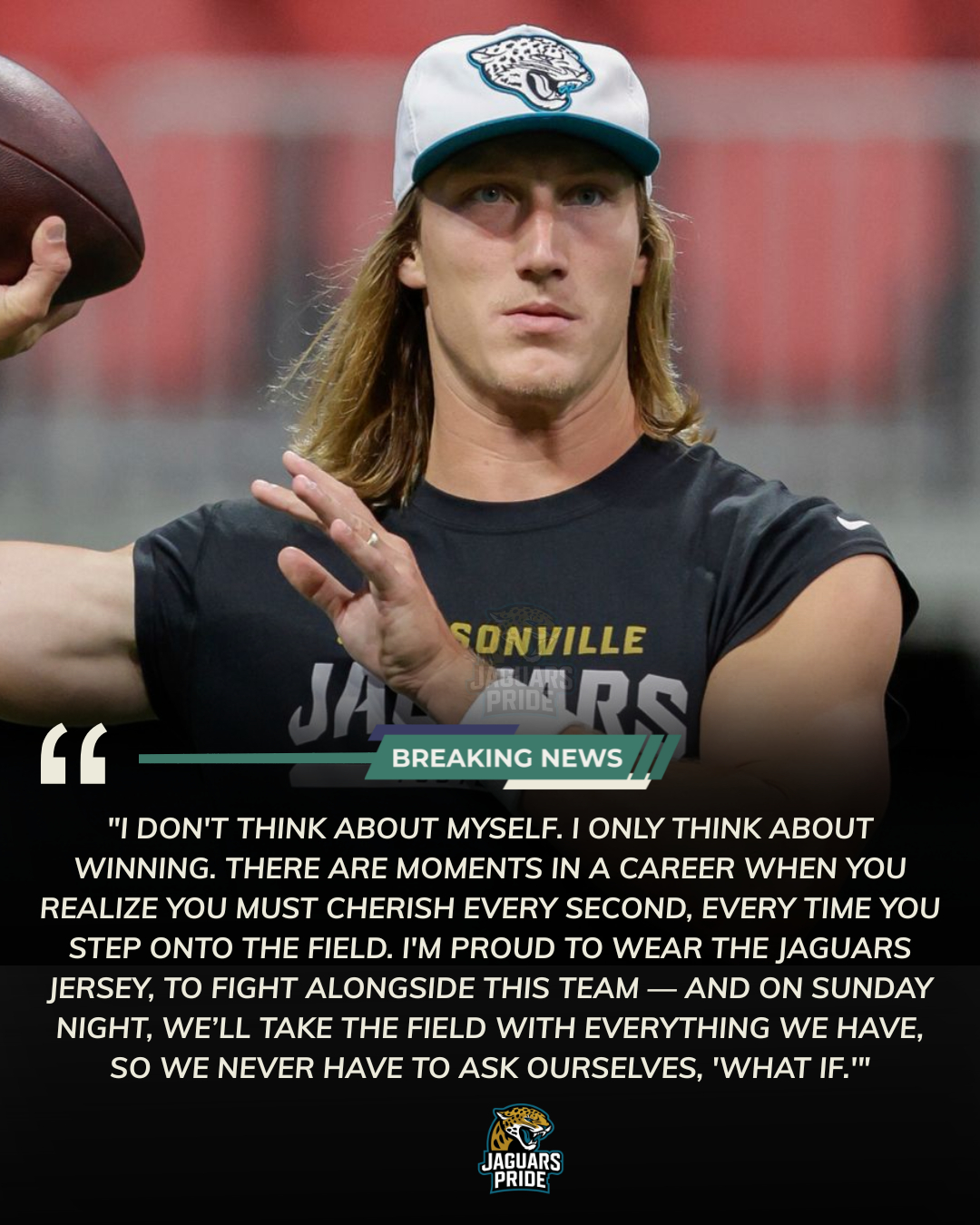 Trevor Lawrence inspires Jaguars fans, showing heart, dedication, and ...