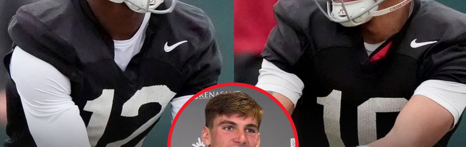 The future at quarterback is secured. With Ty Simpson off to the NFL ...