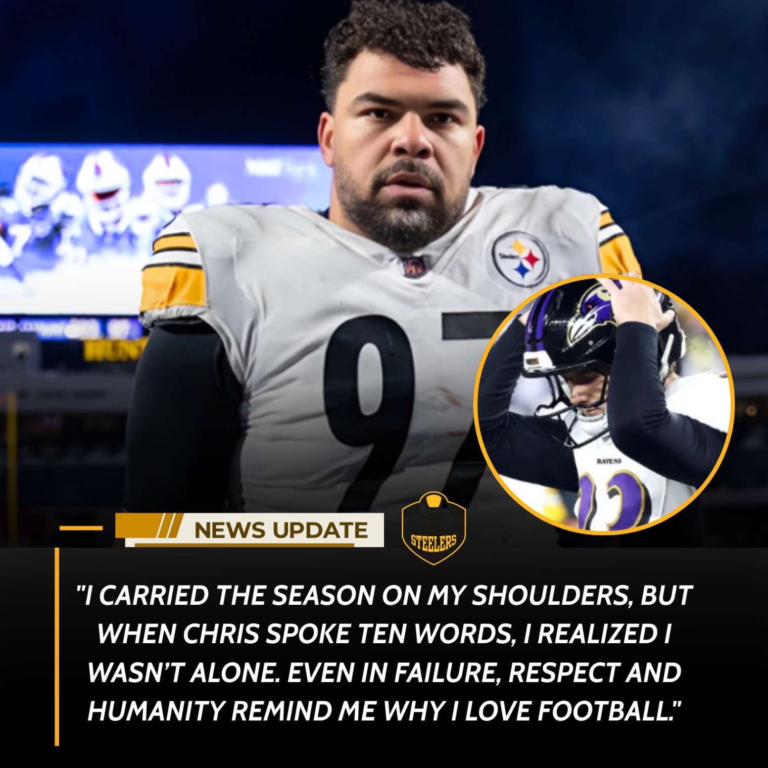 Cameron Heyward’s Gesture: More Than a Game - USA HOTNEWS °¹°