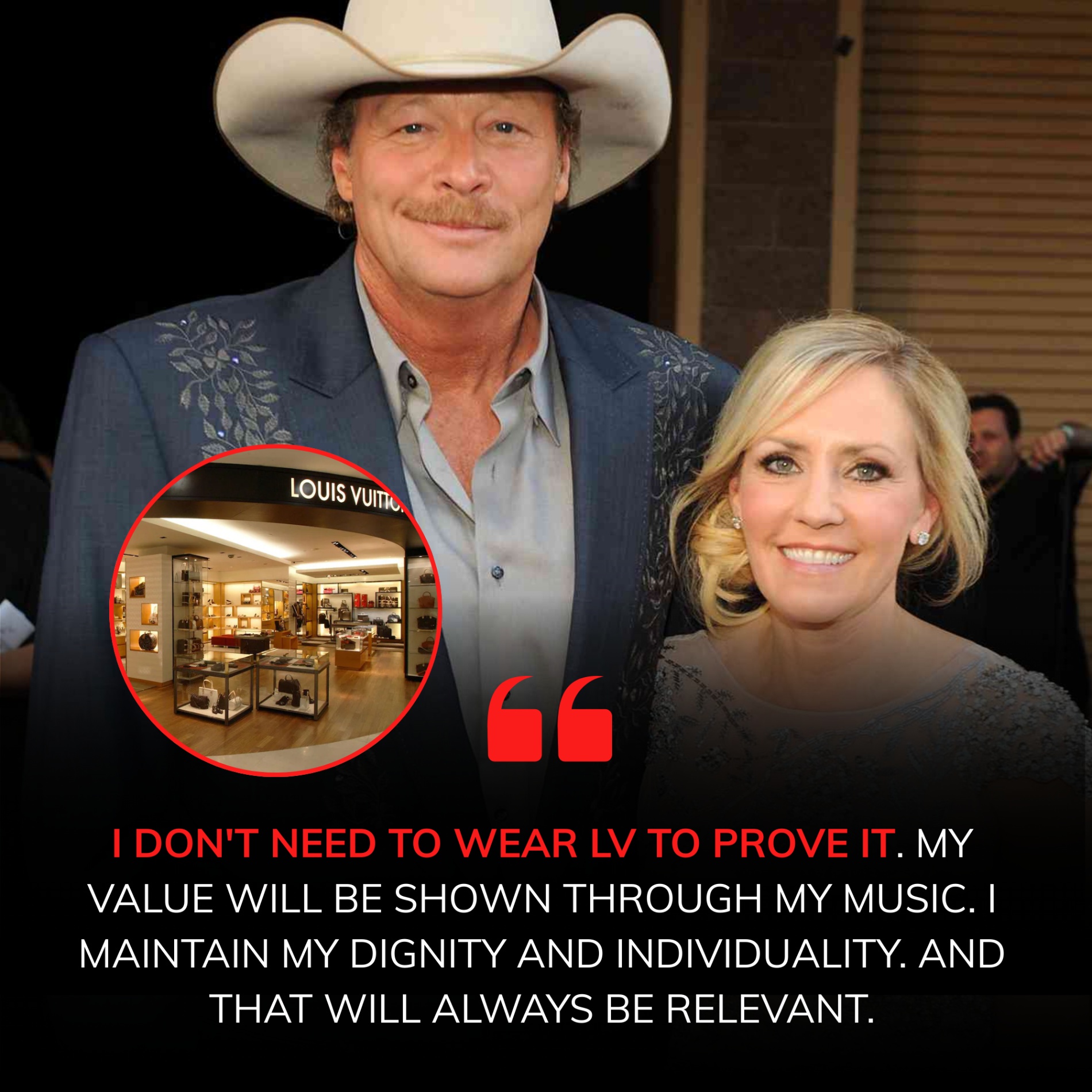 Alan Jackson Turns a Fashion Faux Pas Into a Powerful Message About Integrity and True Value ...