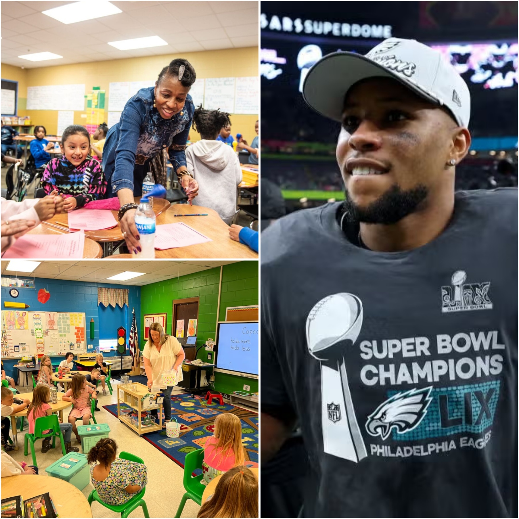 BREAKINGNEWS: Saquon Barkley pledges entire 2025 NFL salary to support ...