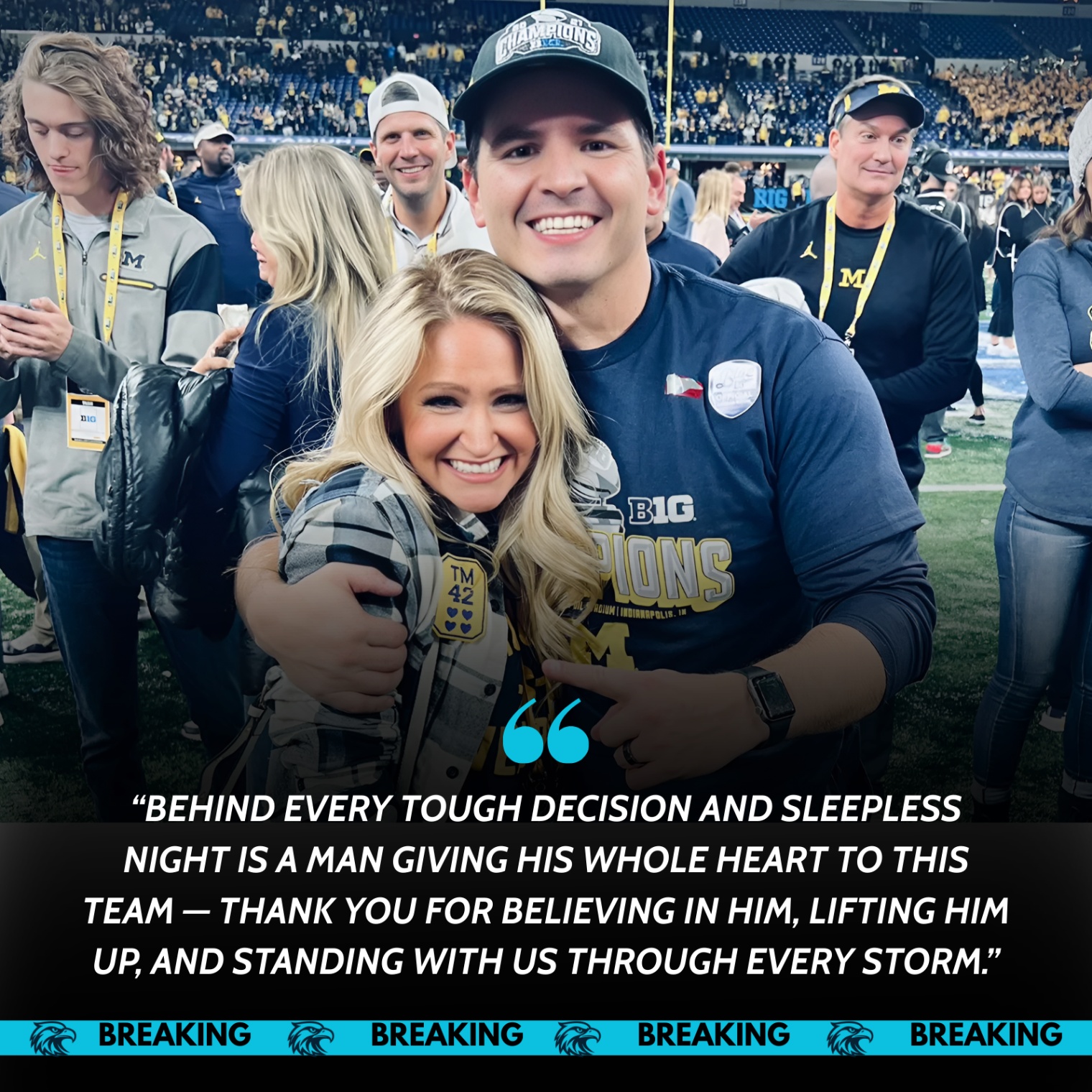 “Thank You for Believing”: The Quiet Strength Behind Mike Macdonald and ...