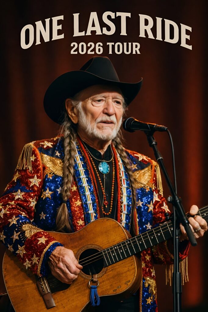 Willie Nelson Announces 2026 Farewell Tour ‘One Last Ride’ — A Cosmic ...