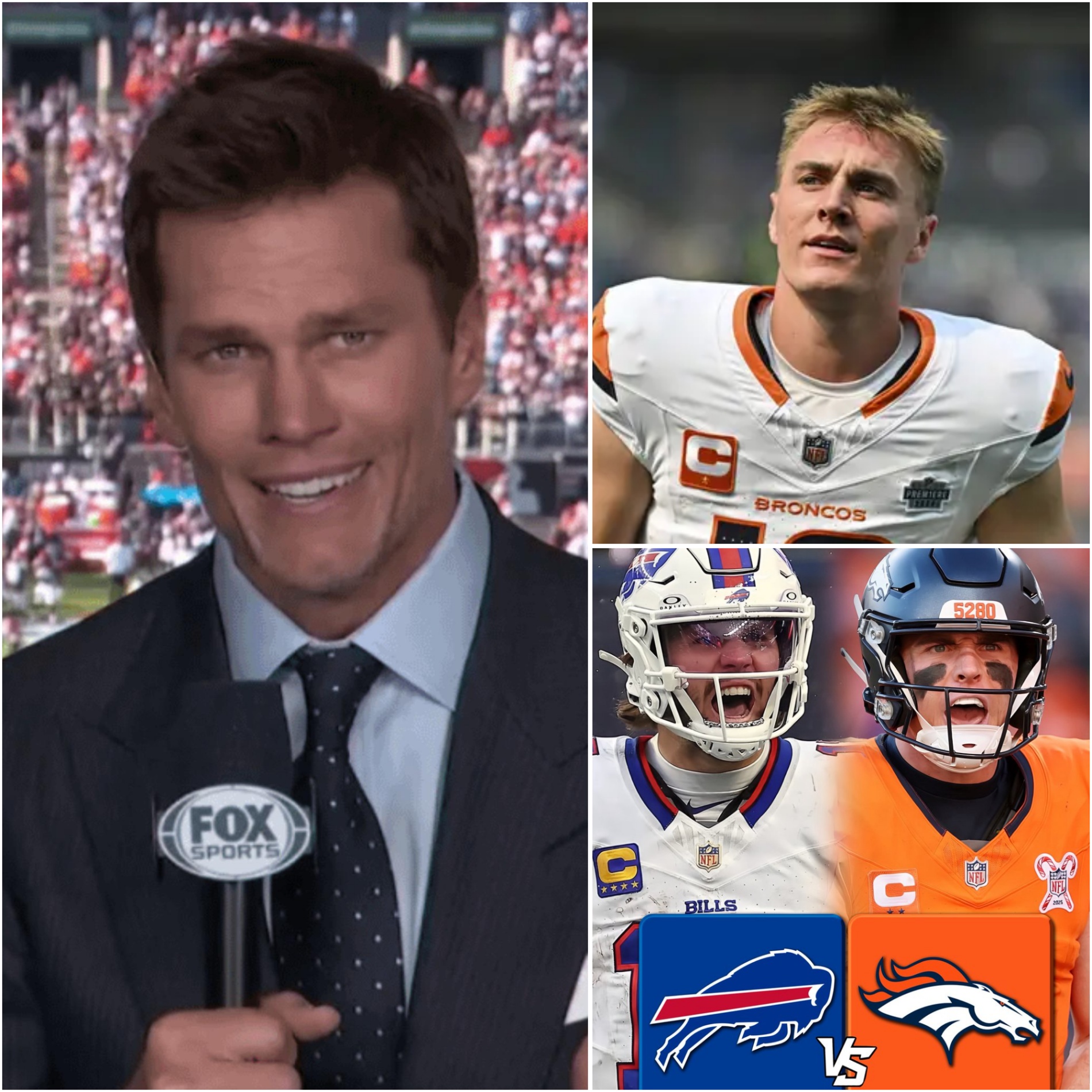 TOM BRADY SHOCKS THE NFL WITH A FIERY DEFENSE OF BO NIX AHEAD OF DENVER ...